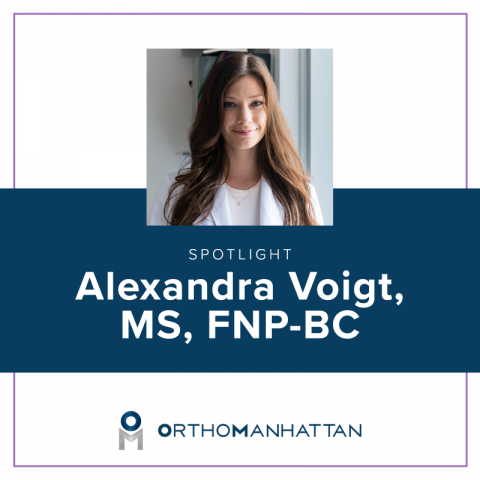 Spotlight: Meet Alexandra Voigt - OrthoManhattan
