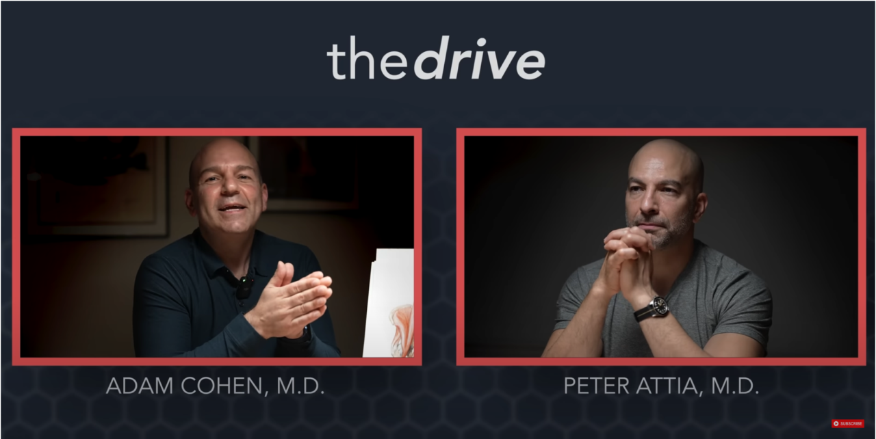 DR. COHEN FEATURED ON DR. PETER ATTIA’S THE DRIVE PODCAST - OrthoManhattan
